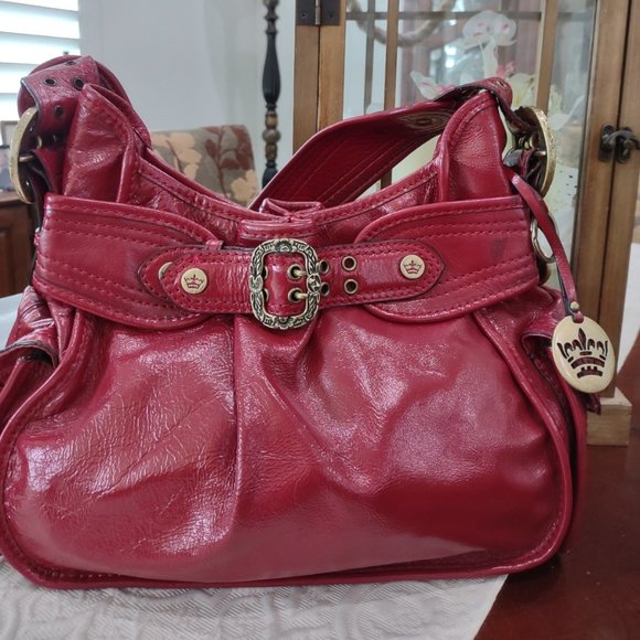 Gianni Bini | Bags | Womens Super Cute Medium Red Patent Leather Gianni ...